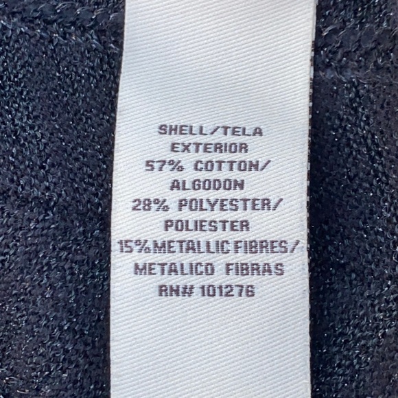 ECI | Sweaters | Eci New York Knit Metallic Open Cardigan Jacket Xl ...